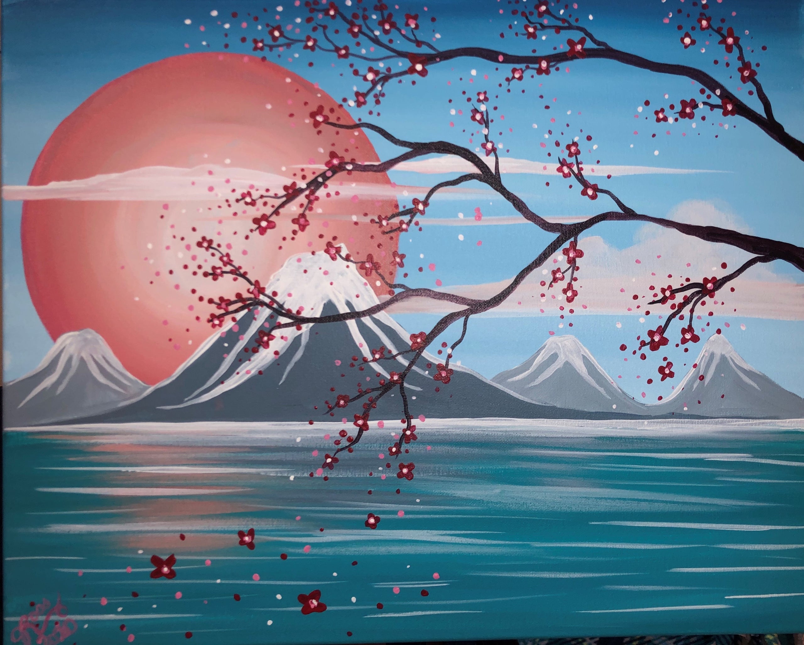 Easy Japanese Paintings