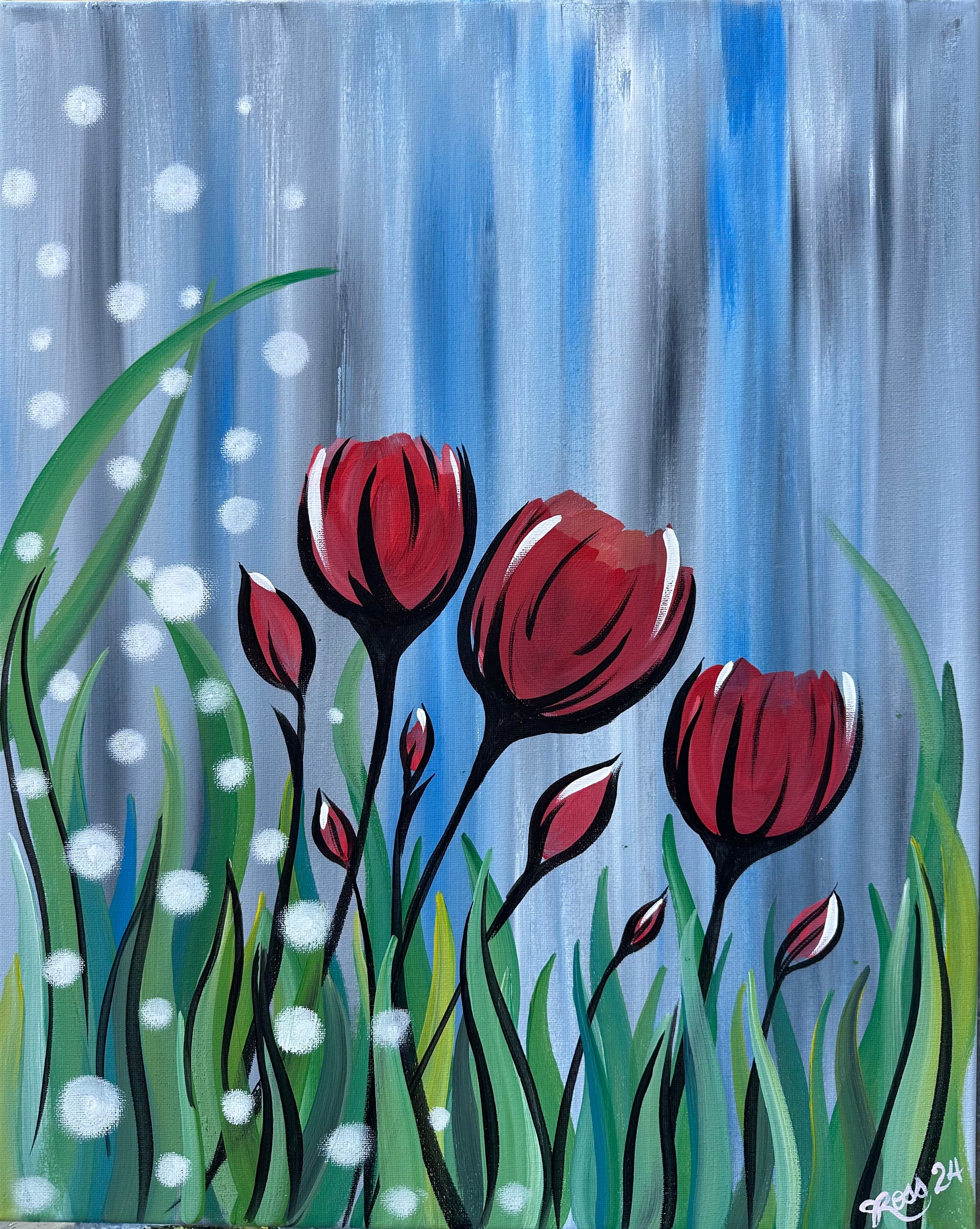 November 13 Paint & Sip at StormKing Brewpub & Barbecue | Your Bearded Artist - Traveling Paint ...